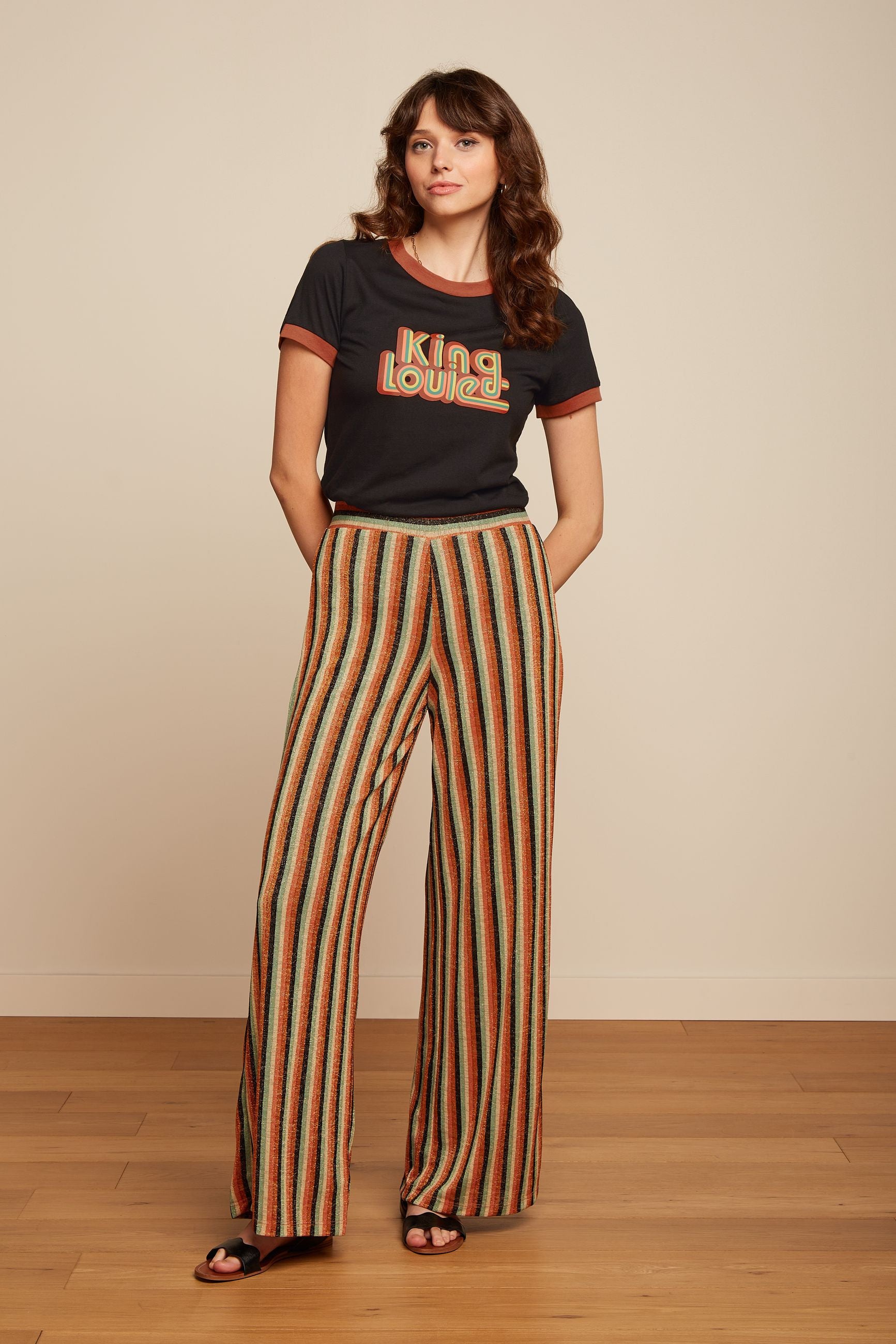 King Louie Sara Pants Piso Stripe | Shop King Louie at Morris et al