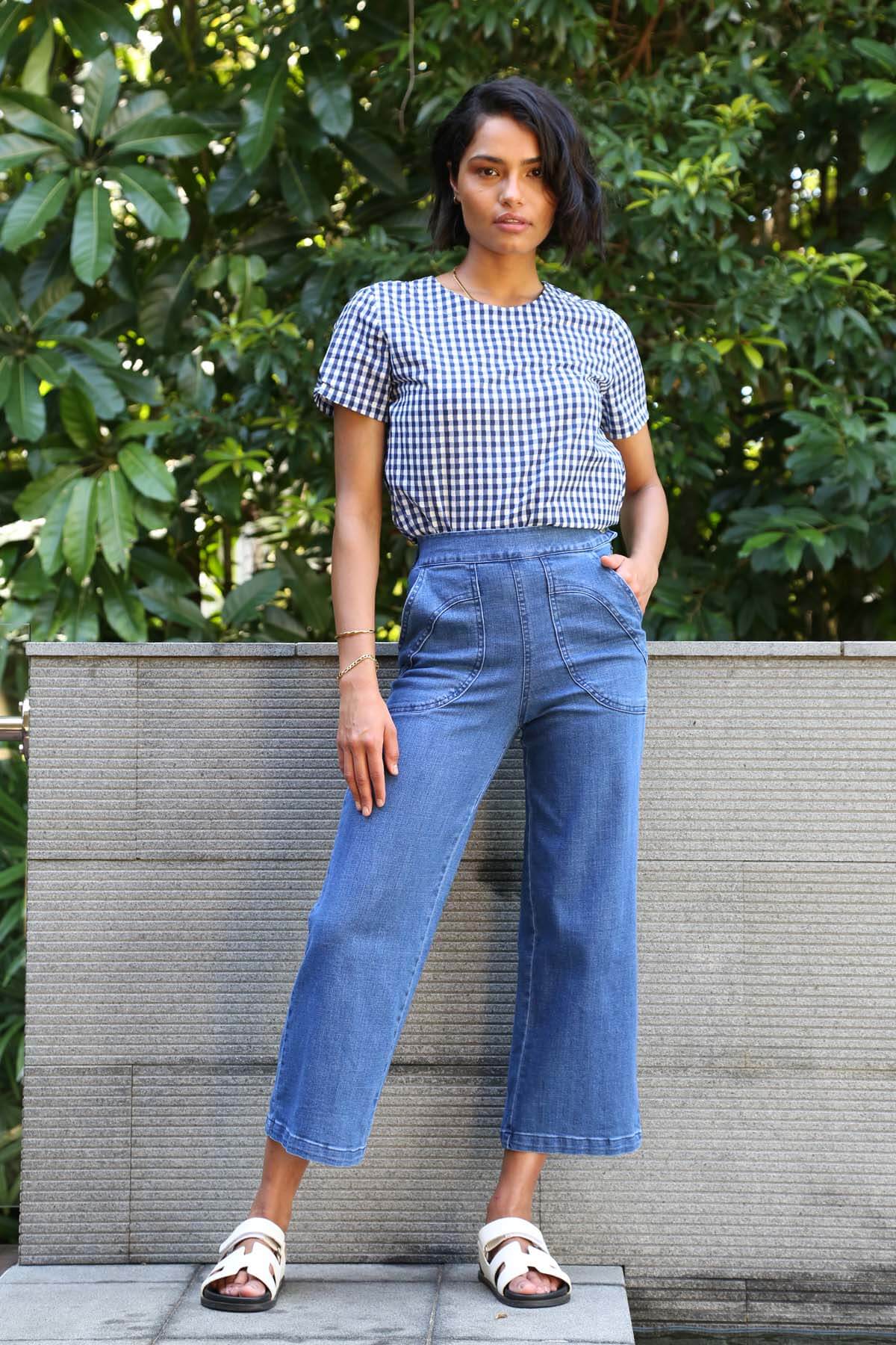 Olga de Polga Peggy Denim Jeans Original Wash | Shop at Morris et al