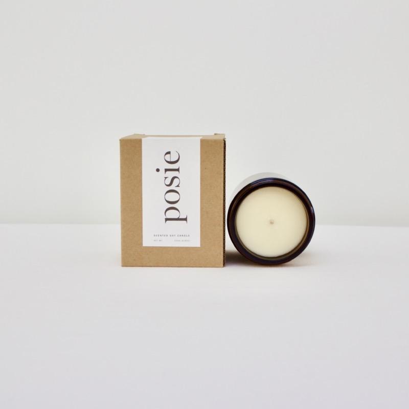 Posie Small Amber Candle- 250g | Shop Online at Morris et al